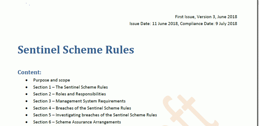 rules image - Sentinel